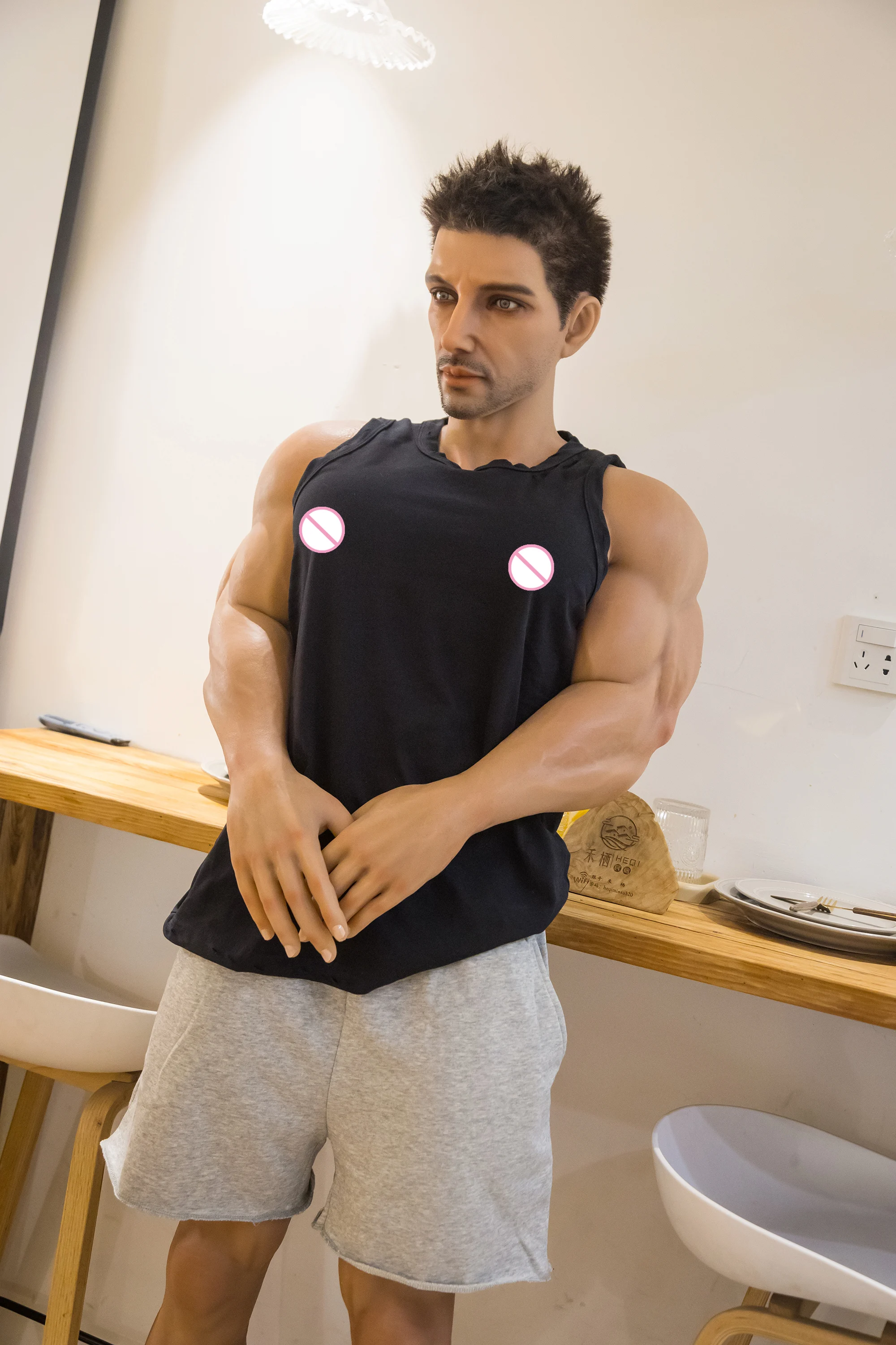 Muscular Men Mannequin Plus Size Male Mannequins Man Full Body Muscle ...