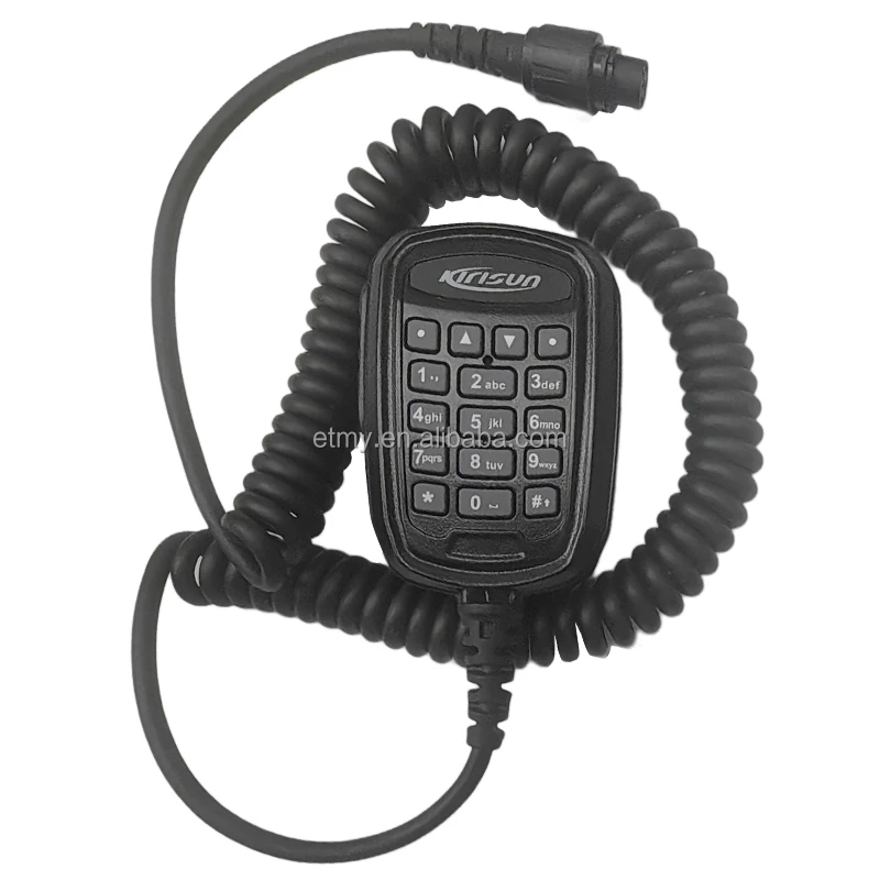 KME-225 Kirisun TM840 DM850 Palm Microphone for Walkie Talkie
