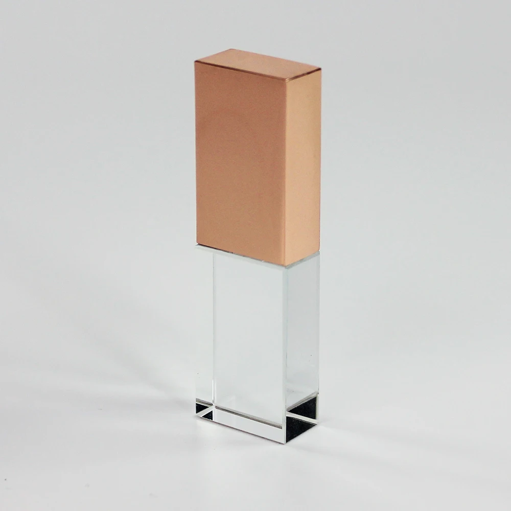 Custom Logo Fast Speed Glass Crystal USB Flash Drives