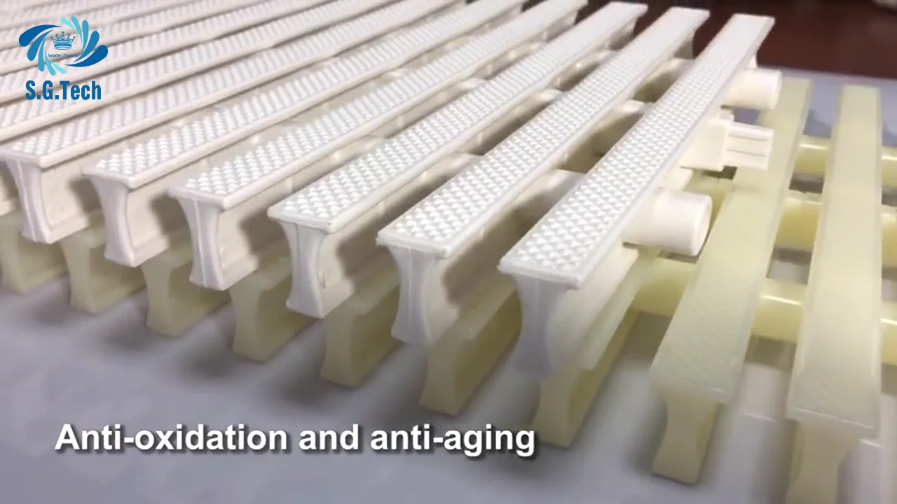 18/20/25cm Abs Swimming Pool Gutter Wavy Grating Plastic Drain Cover ...