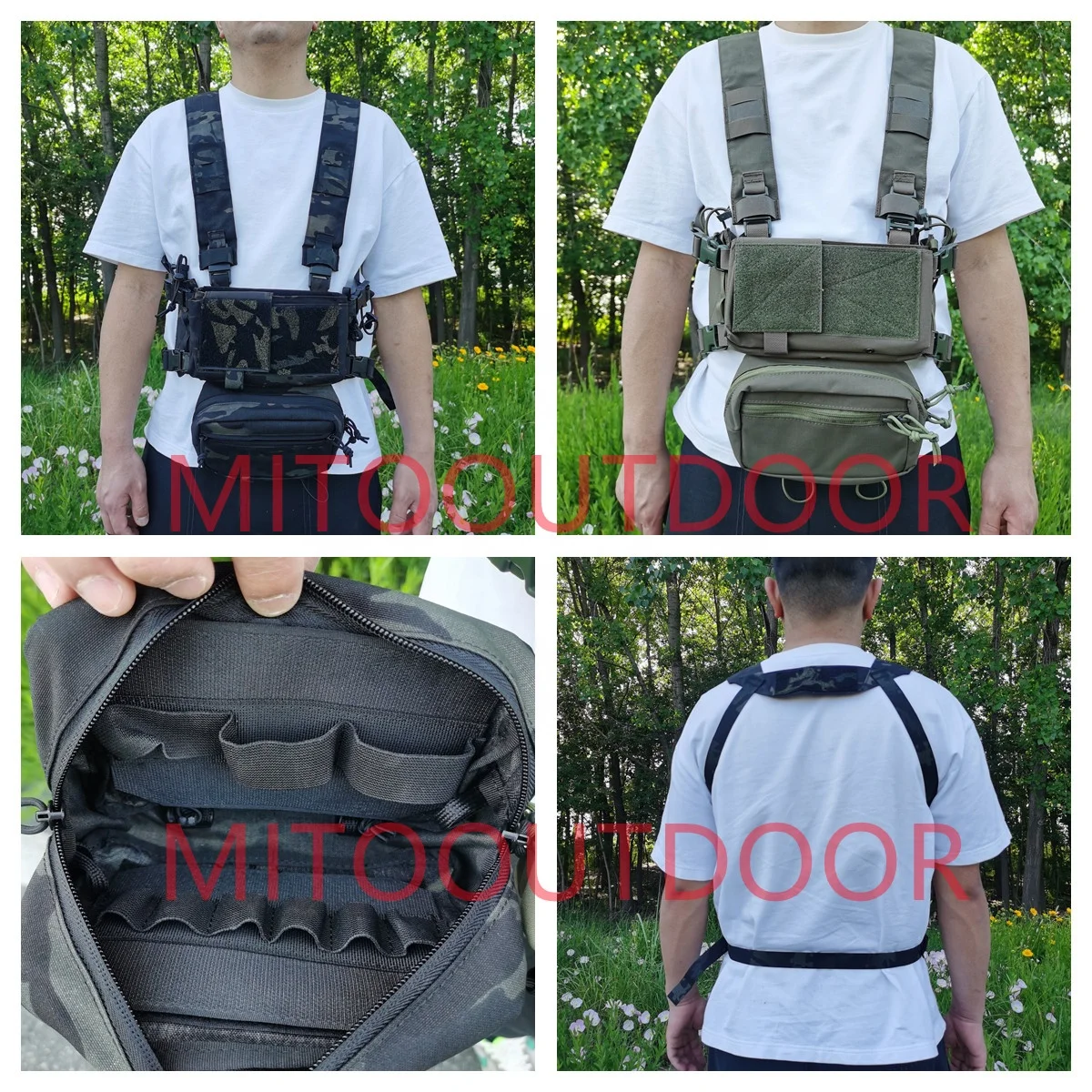 D3 Tactical Chest Rig - Ranger Green Ak Vest With Mag Mcb Black ...