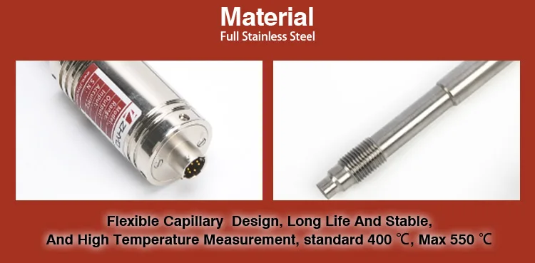 6pin Rigid Tube Melt Pressure Transmitter For Extrusion Machine - Buy ...