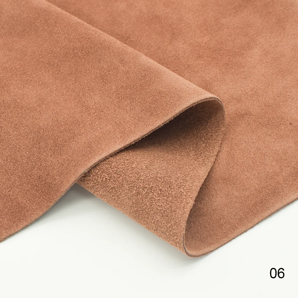 Nice Diy Nubuck Genuine Leather Bag Shoe Split Leather Fabric Full ...