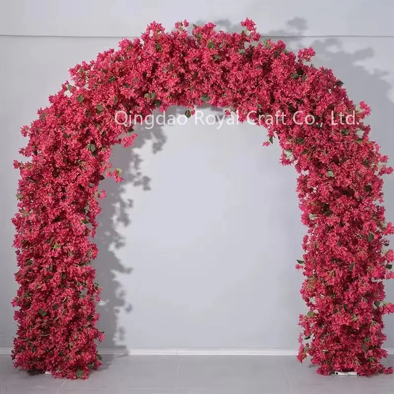 Customized Decorations Heart Shape Red Rose Flower Arch Giant Flower ...