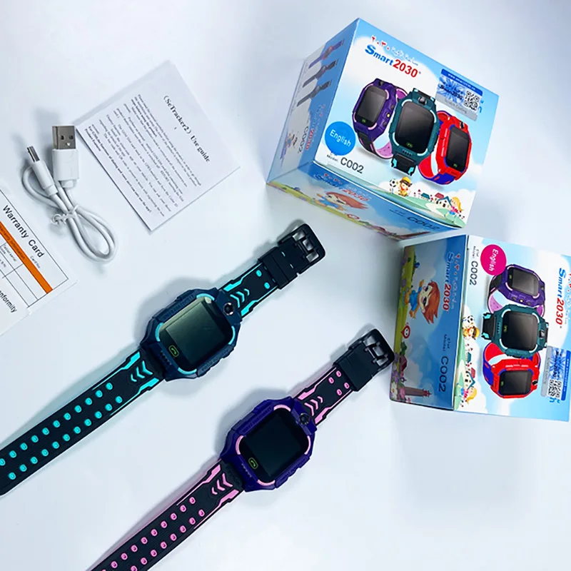 2023 Children Waterproof Touch Screen Sos Lbs Tracker Smartwatch New ...