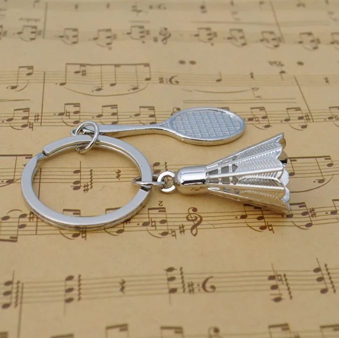 Badminton Racket Keychain Pendant Personalized Keychain - Buy Keychain ...