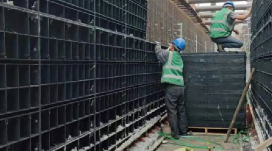 Plastic Shuttering Formwork Wall Plastic Accessories Plywood Plastic ...