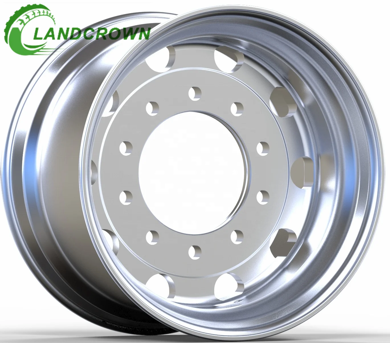 22.5 Inch Aluminum Truck Wheel Rims - Durable & Polished