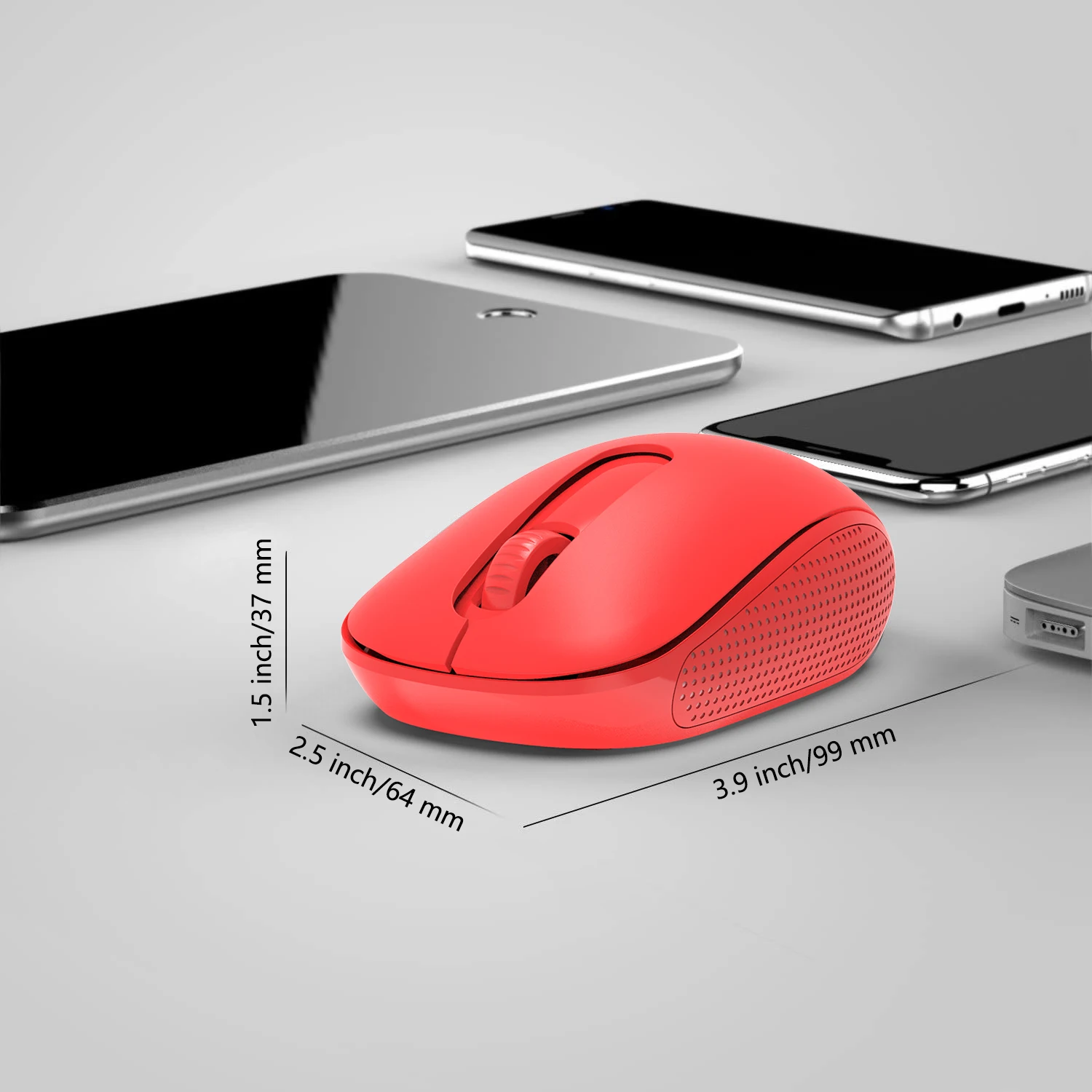 Microsoft Wireless Mouse Red