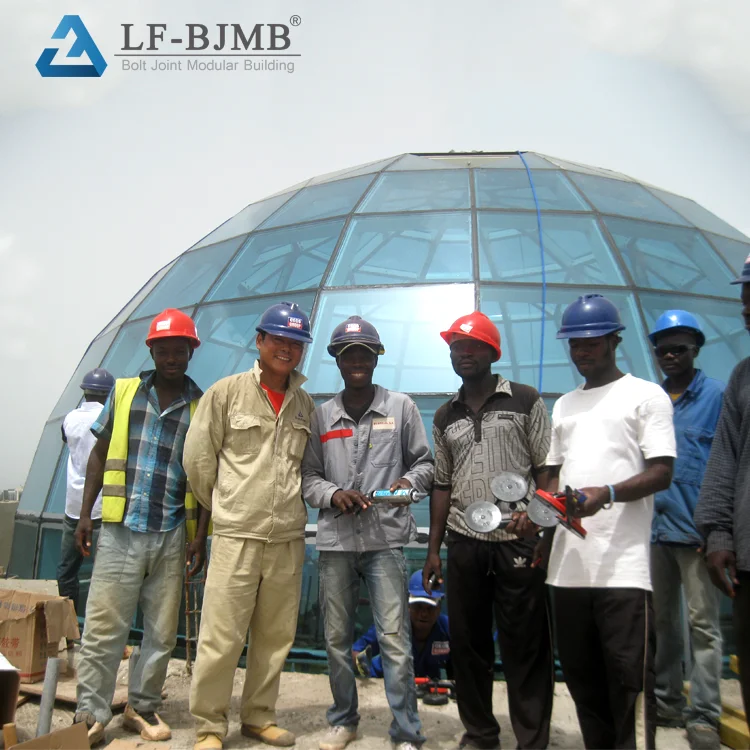 Prefabricated Steel Frame Structure Mosque Glass Dome Building| Alibaba.com