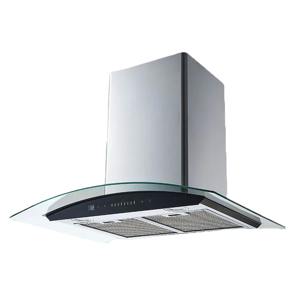 Clean Look Touch Control Cooker Hood Led Light Range Hood Wall Mount ...