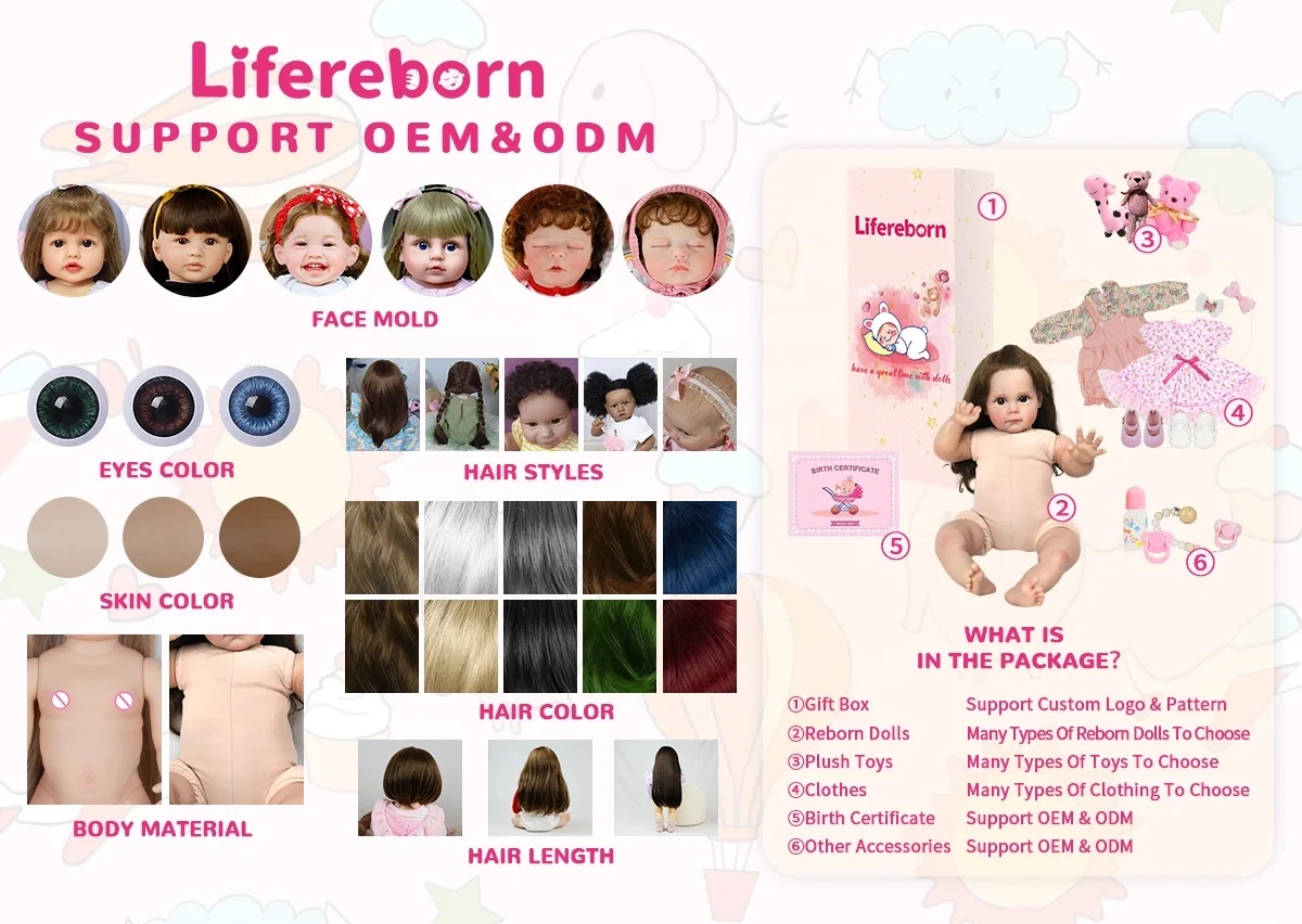 Lifereborn Top Selling 55cm Silicone Reborn Baby Doll Toddler Gifts Set ...