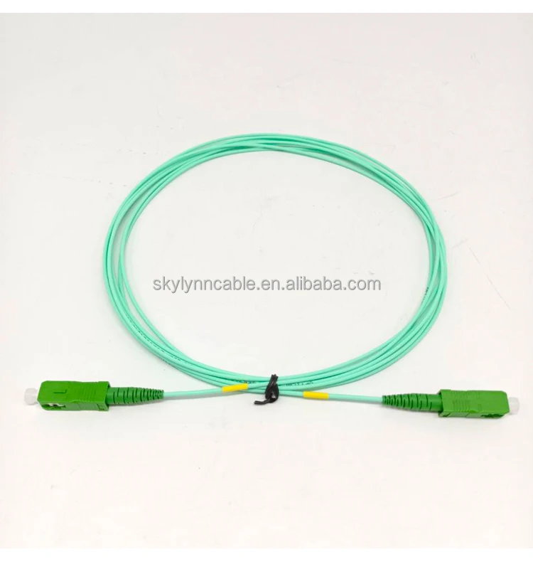 1.6mm Fiber Optic Patchcord Optical G657a2 3.0mm 1.5m 2m 3.5m 3m 4m Yellow Aqua Green White ...