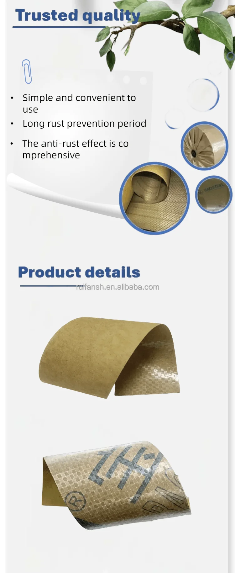 Packaging Wrapping Paper Vci Woven Laminated Paper Outer Wrapping Paper ...