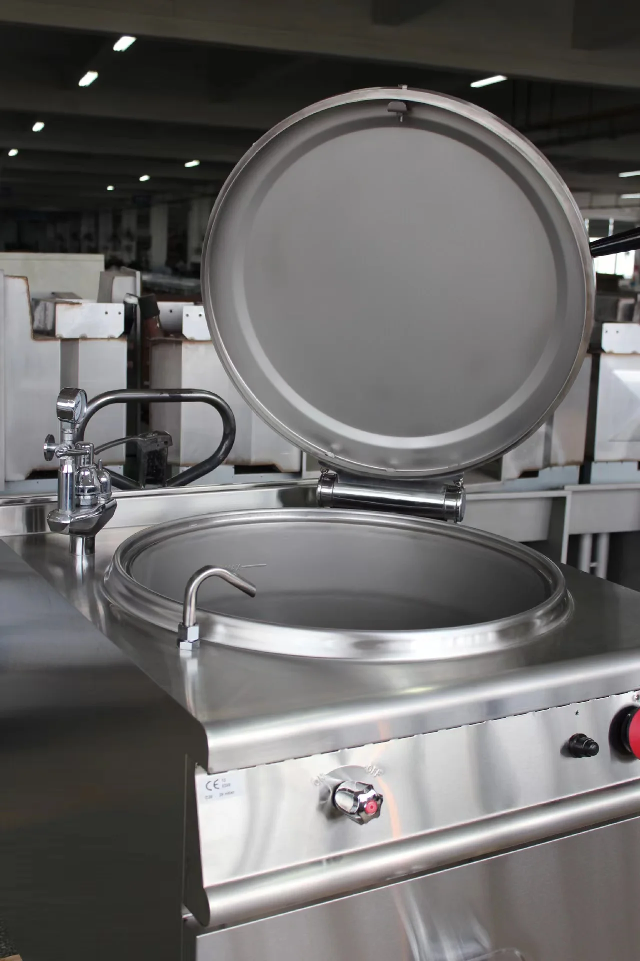 Gas Jacketed Boiling Pan Commercial Kitchen Equipment China - Buy Gas ...