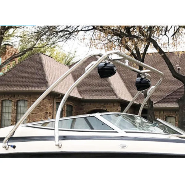 Reborn Aluminium Thrust Forward Facing Boat Wakeboard Tower Shinning ...