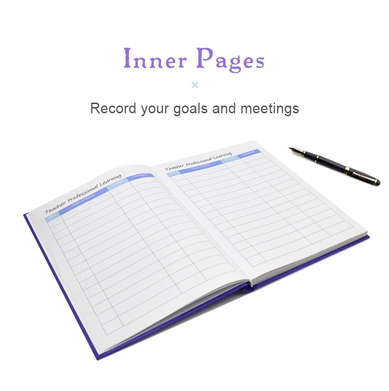 2024 2025 Custom Printing A4 A5 Weekly Diary Journal Teacher Planner ...
