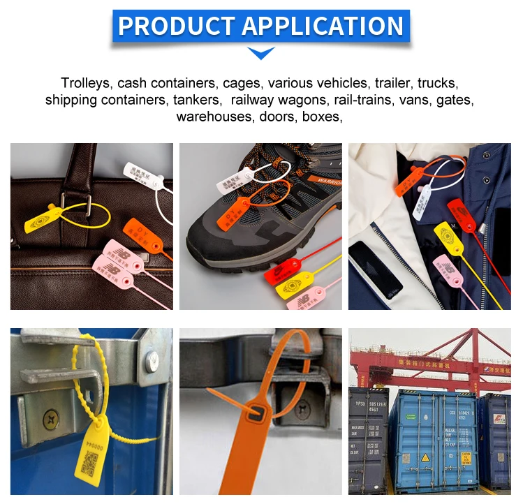 Tamper Proof Safety Bank Bag Use Packing Lock Iso17712 Container Safety ...