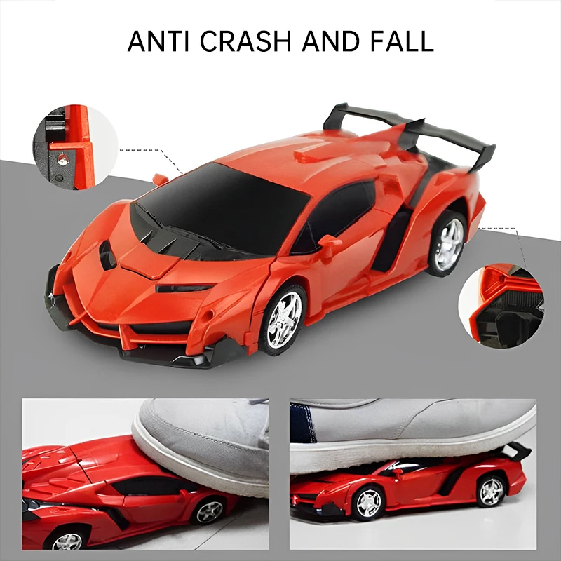 Aijh 2 In 1 360 Degree Rotation Gift Electric Rc Transformation ...