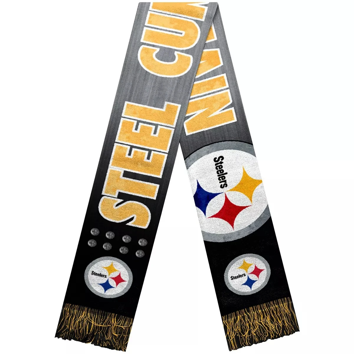 Wholesale Custom Logo Team Sports Club Scarf Jacquard Knitted Double ...