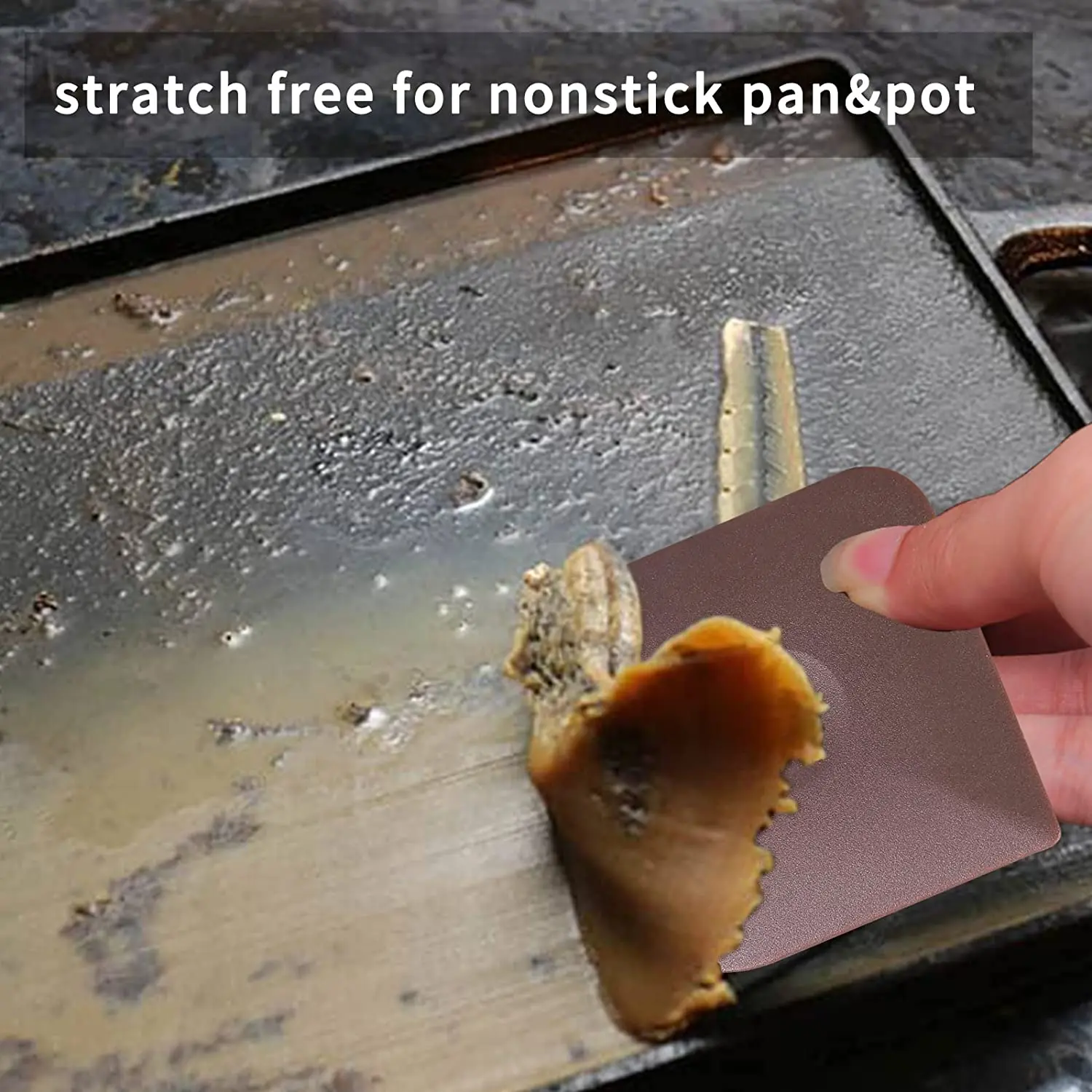 Multifunctional Plastic Dish Pan Cleaning Scraper Tool for Kitchen ...