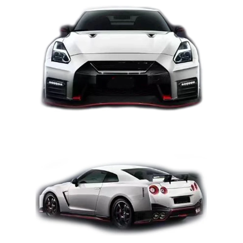 R35 body kit refit for GTR 2009 upgrade to 2017 facelift front bumper ...
