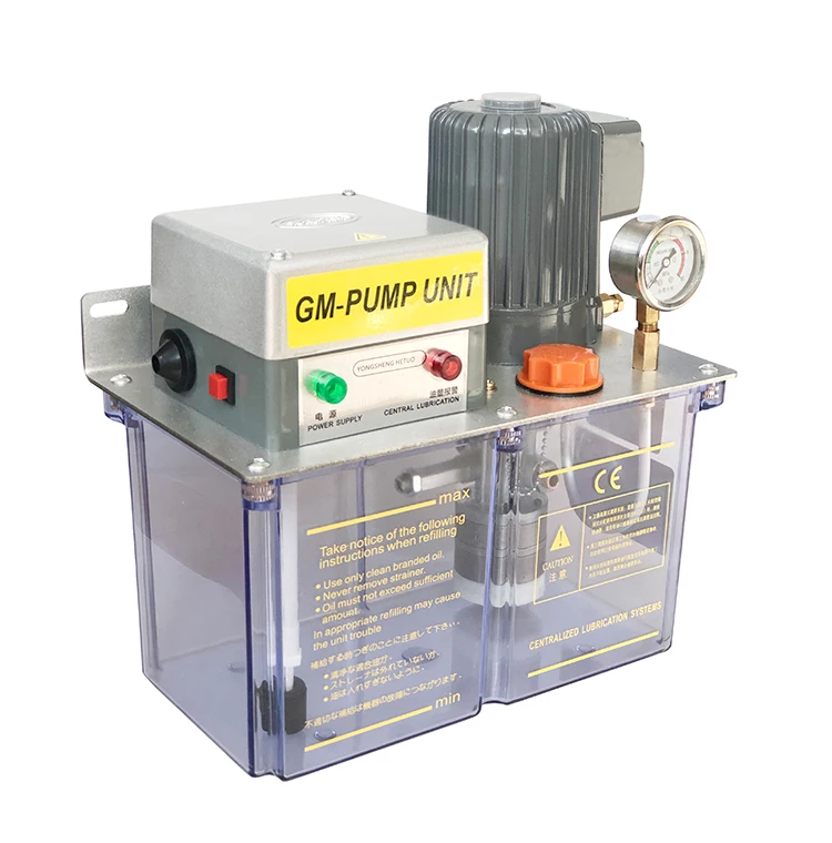 4L 220V 380V PLC Control Electric Thin Oil Pump Automatic Gear Grease ...