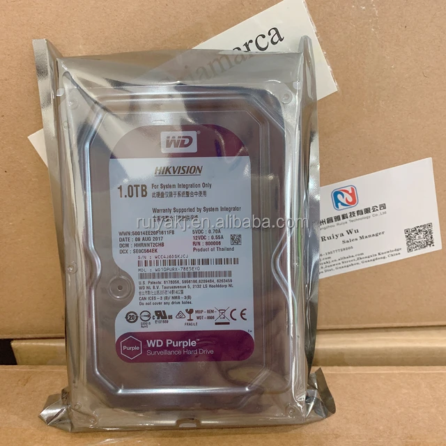 Purple Surveillance Hard Drive 1tb 2tb 3tb 4tb 6tb 8tb Sata 3.5" Hard ...
