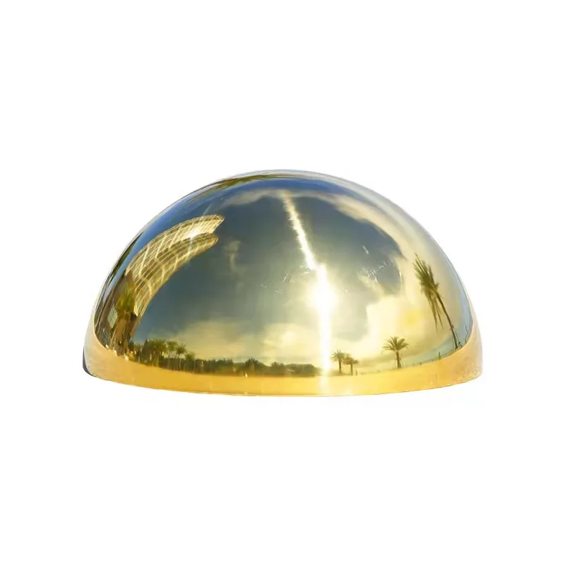 Outdoor Stainless Steel 304 Hemispherical Semi Metallic Ball Hollow ...