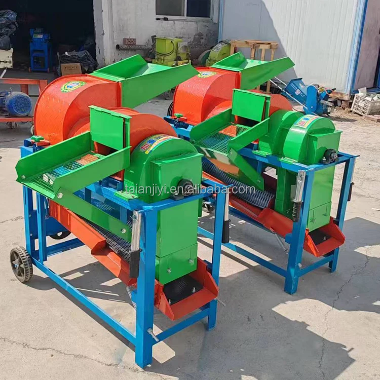 Small Household Soybean Corn Sheller Threshing Machine Rice Machine ...