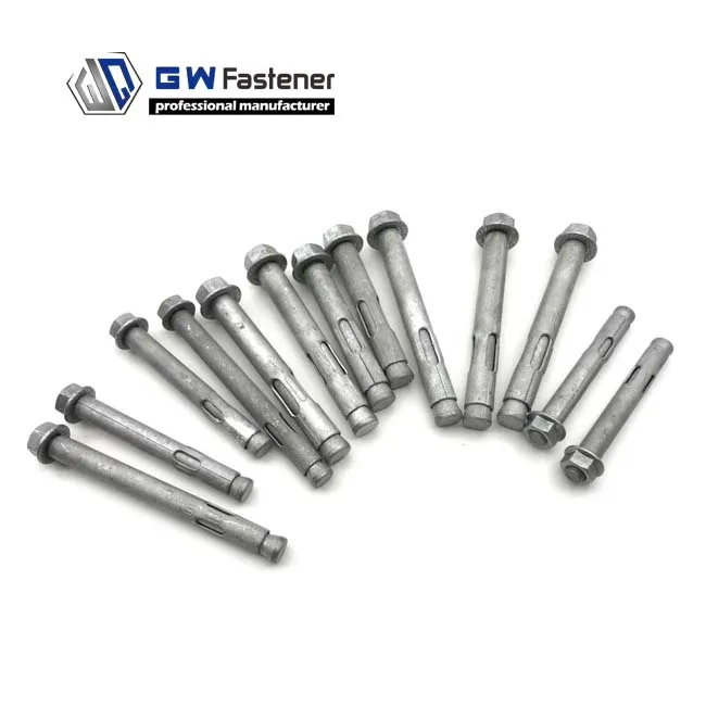 M6 M8 M10 M12 M16 Dynabolt with Nut Washer Sleeve Anchor Bolt