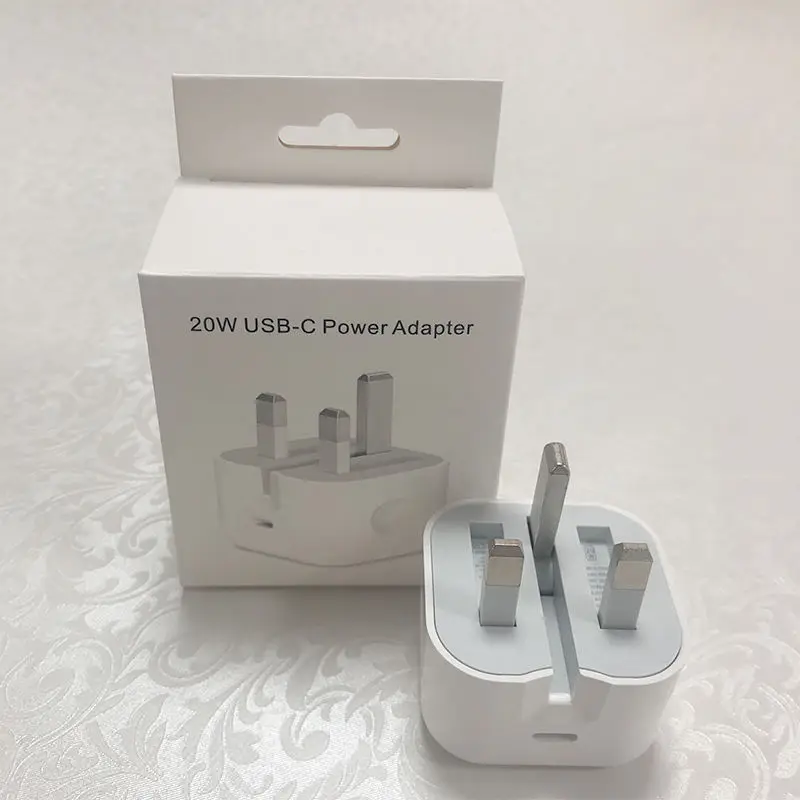 For Iphone14 Original Adapter Pd 20w Charger Usb-c Fast Charger Eu Us ...