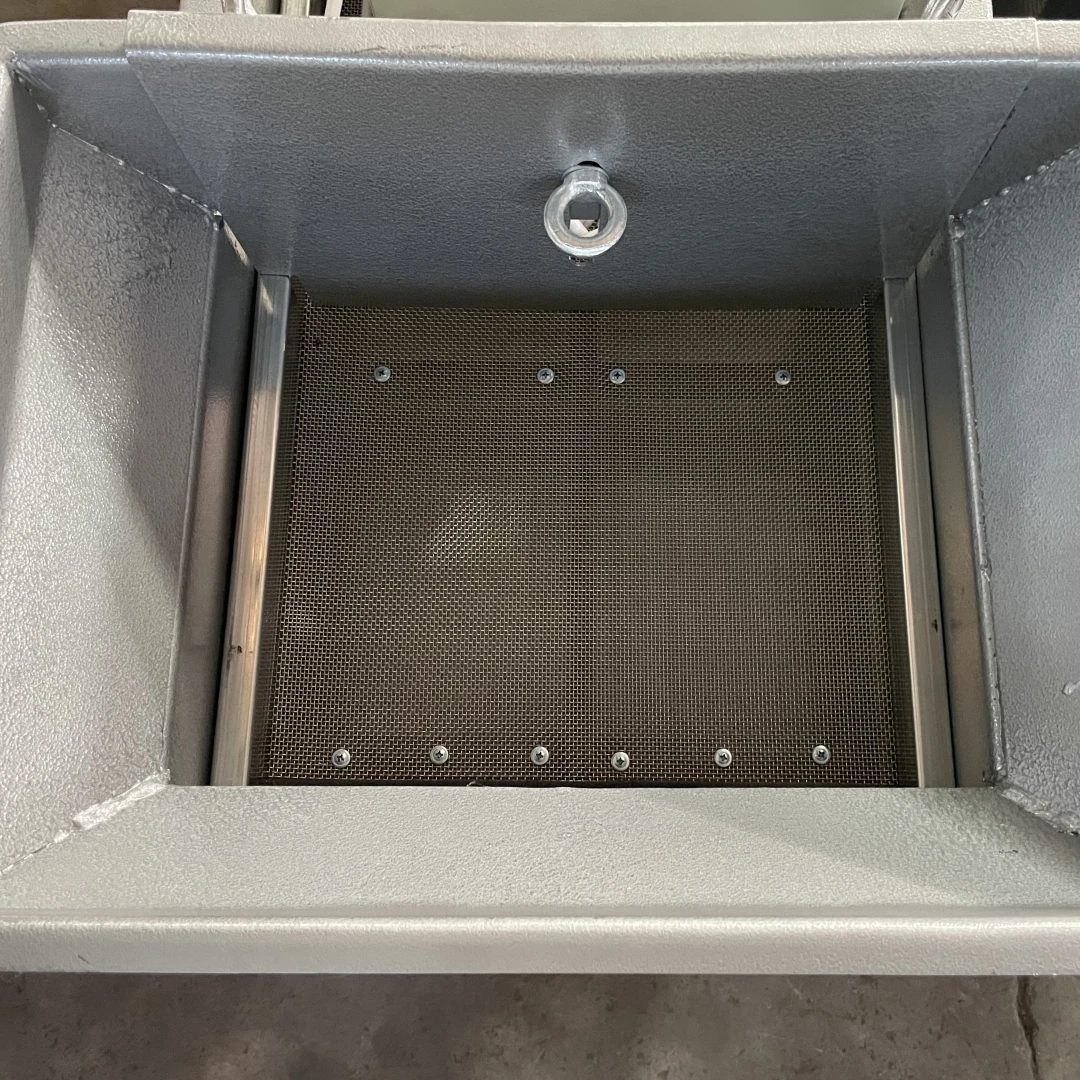 Linear Vibrating Sieve Machine With Motor For Grain Sorting Sifting ...