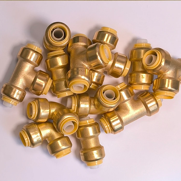 Plumbing Material 1/2" 3/4'' 1 '' Hight Quality Quick Connect Brass ...