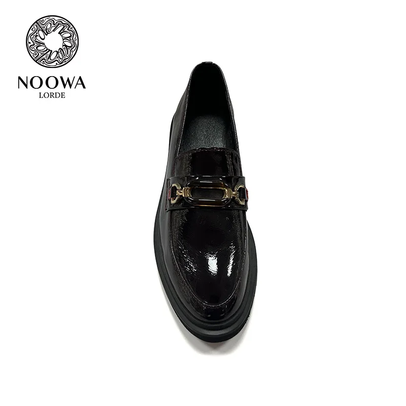 Women Patent Leather Lofa Classic Dress Lofa Metal Buckle Hot Selling ...