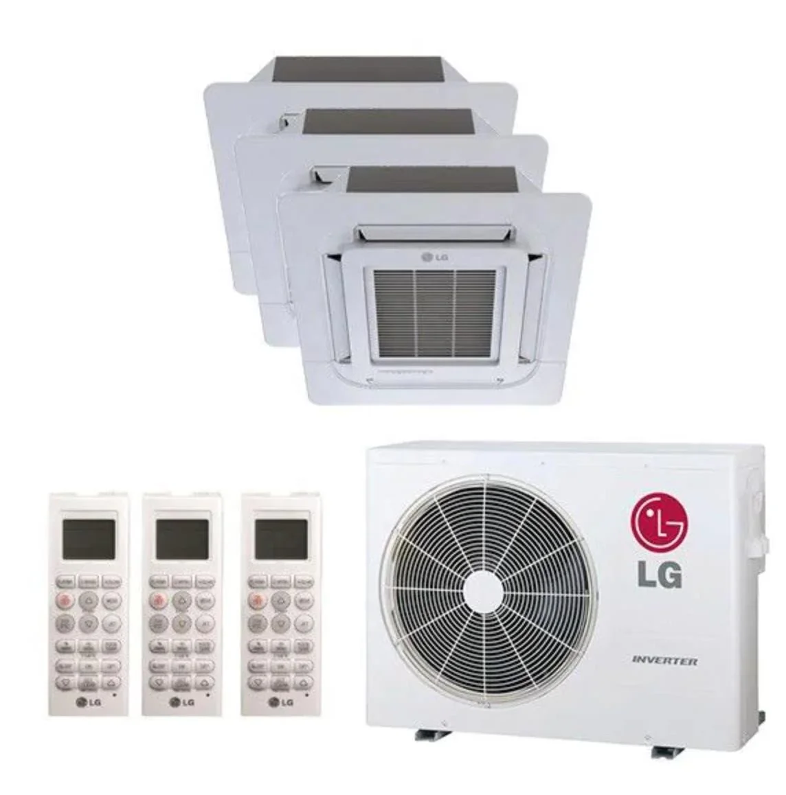 Alibaba.com: LG VRF Inverter Type R410A VRV Cassette Ceiling Mount ...