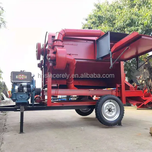 Multifunctional Thresher diesel Powered Corn Wheat Soybean Rice Sorghum ...