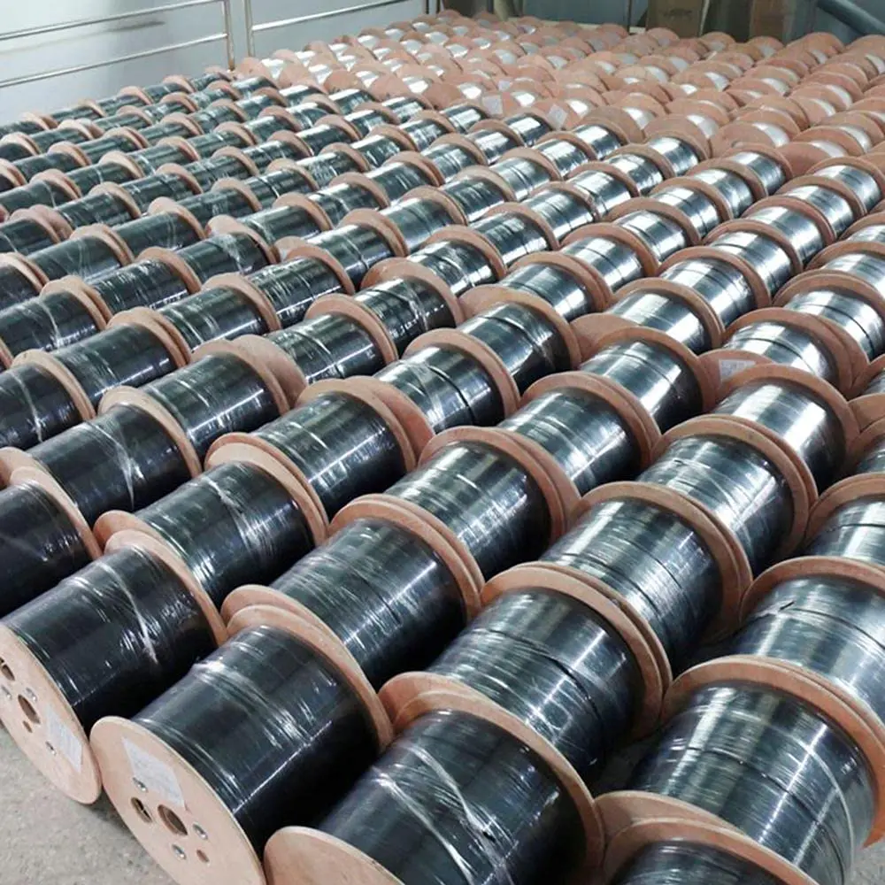 Aerial Fiber Optic Cable Single Jacket 1-144 Cores Optical Fiber ...