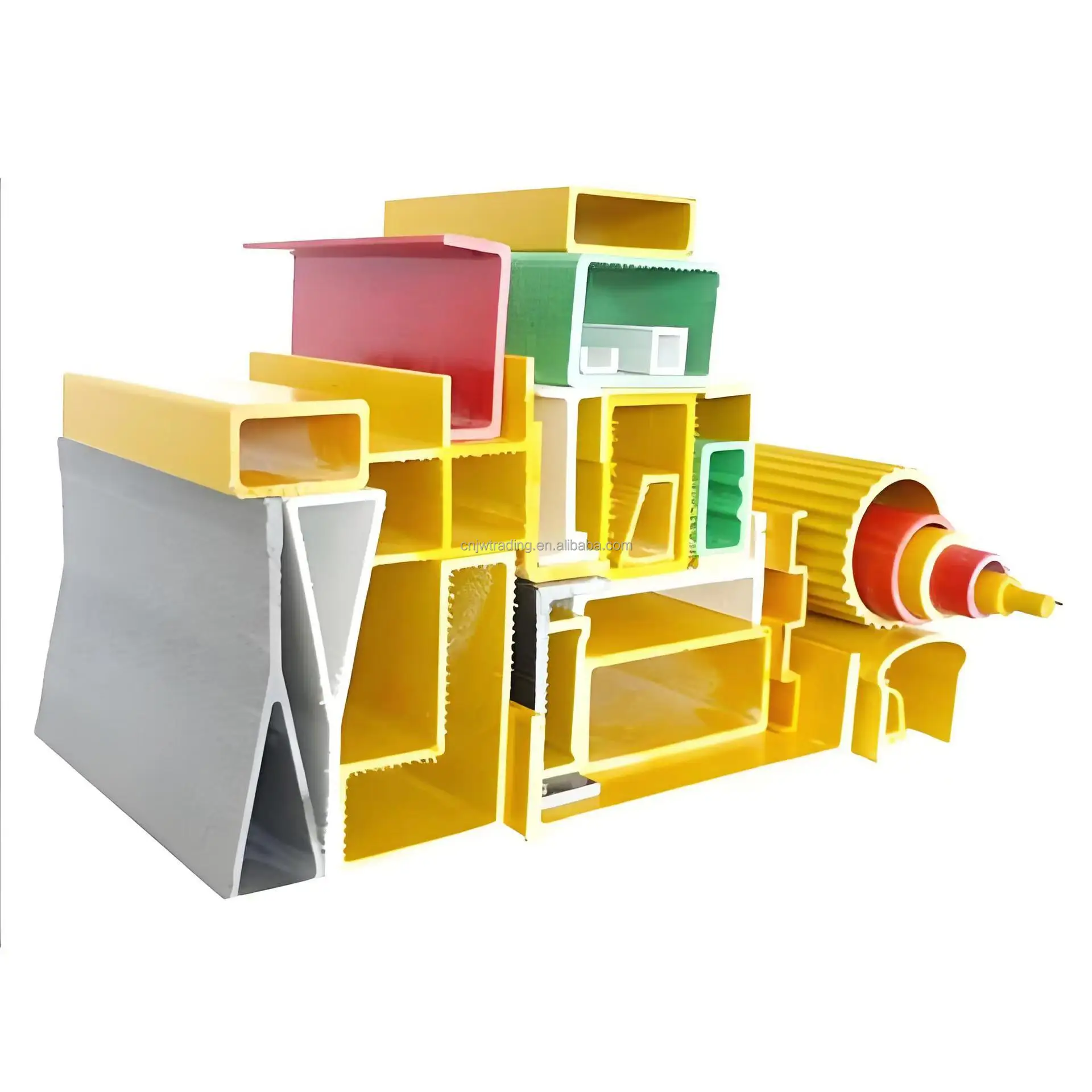 FRP Extruded Profiles Anti-corrosion Insulation Long Service Life Frp ...
