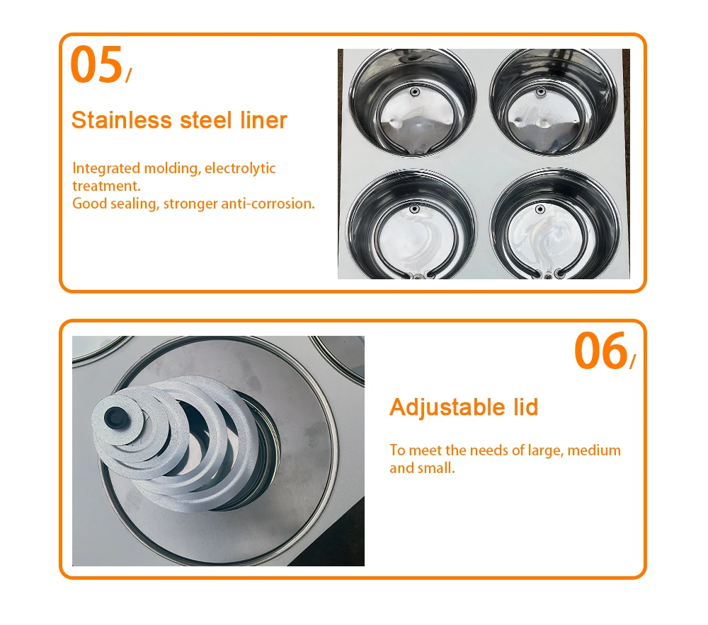 Lab Stainless Steel Water Bath Magnetic Stirring Water Bath Two Holes ...