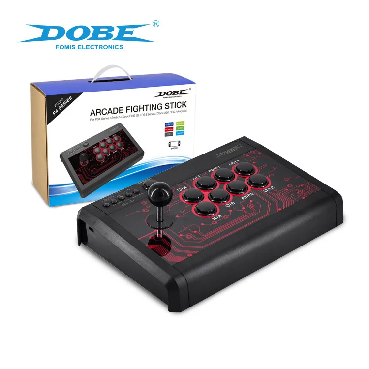 Wired Pc Joystick Control Panel Arcade Fightstick Rocker Controller For ...