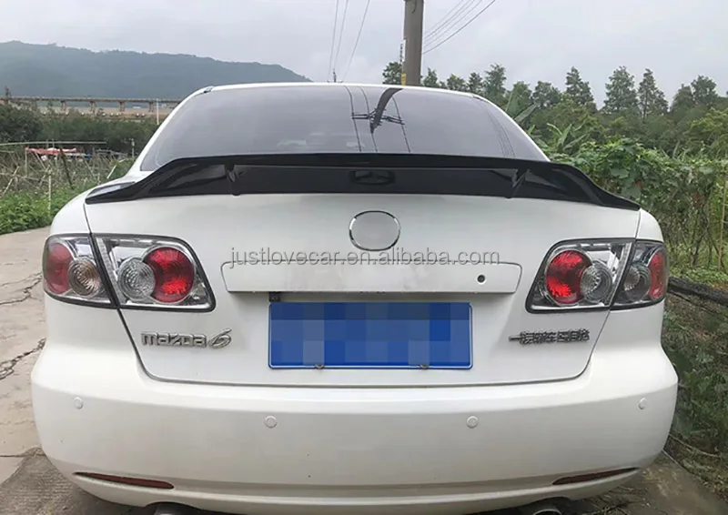 R Style Spoilers for Mazda 6 - Enhance Rear Trunk Aesthetics