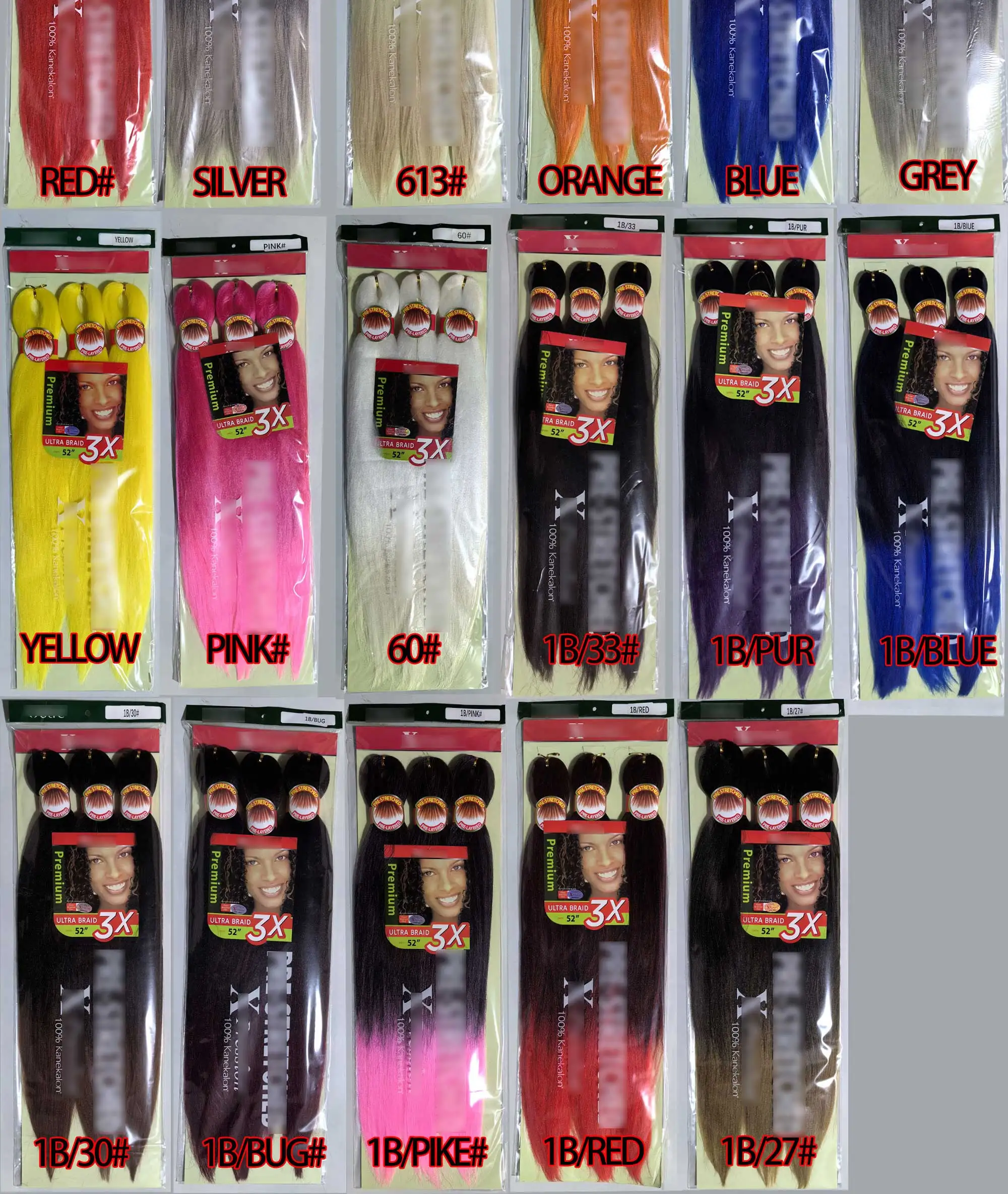 Wholesale Low Price EZ Braid 3xprestretched Afro Hair Extensions