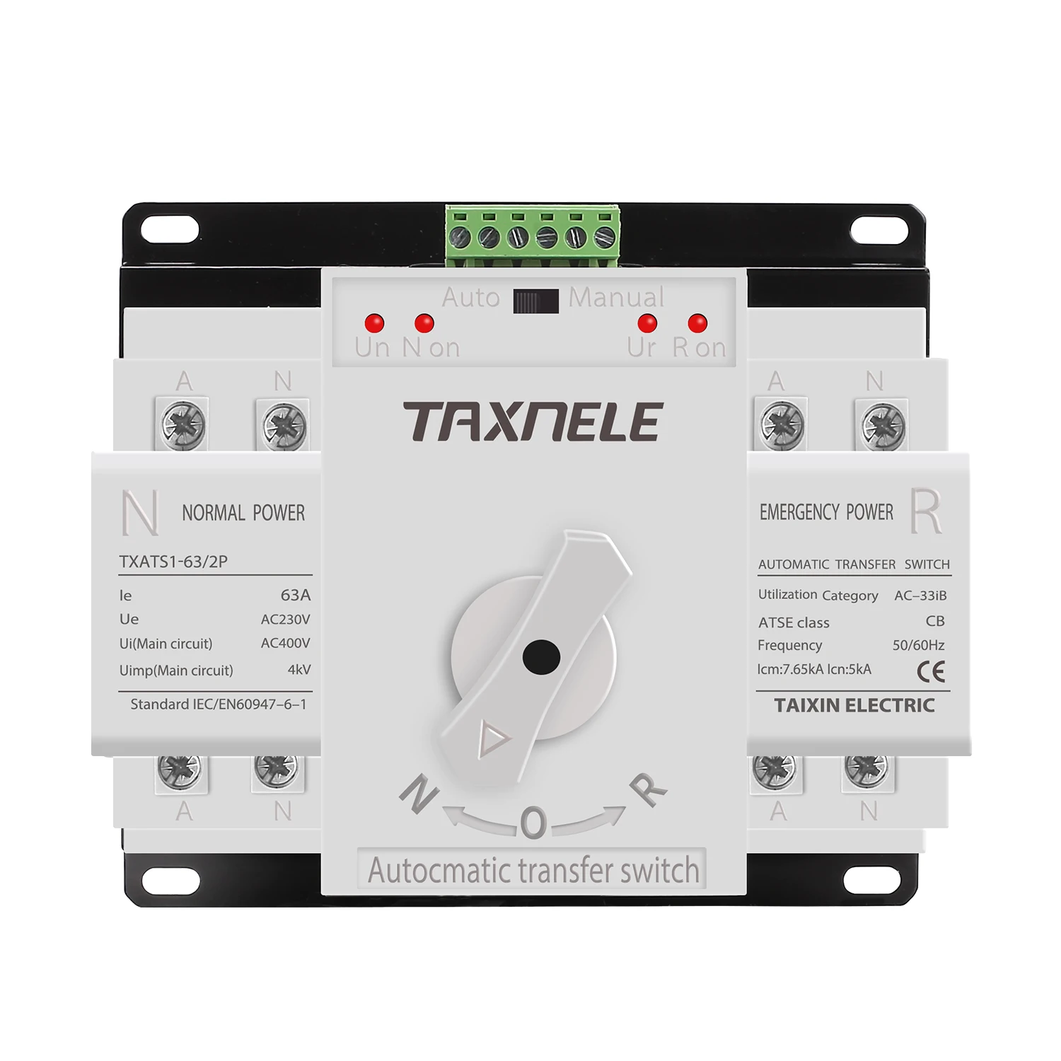 ATS Dual Power Automatic Transfer Switch Changeover Switch Circuit ...