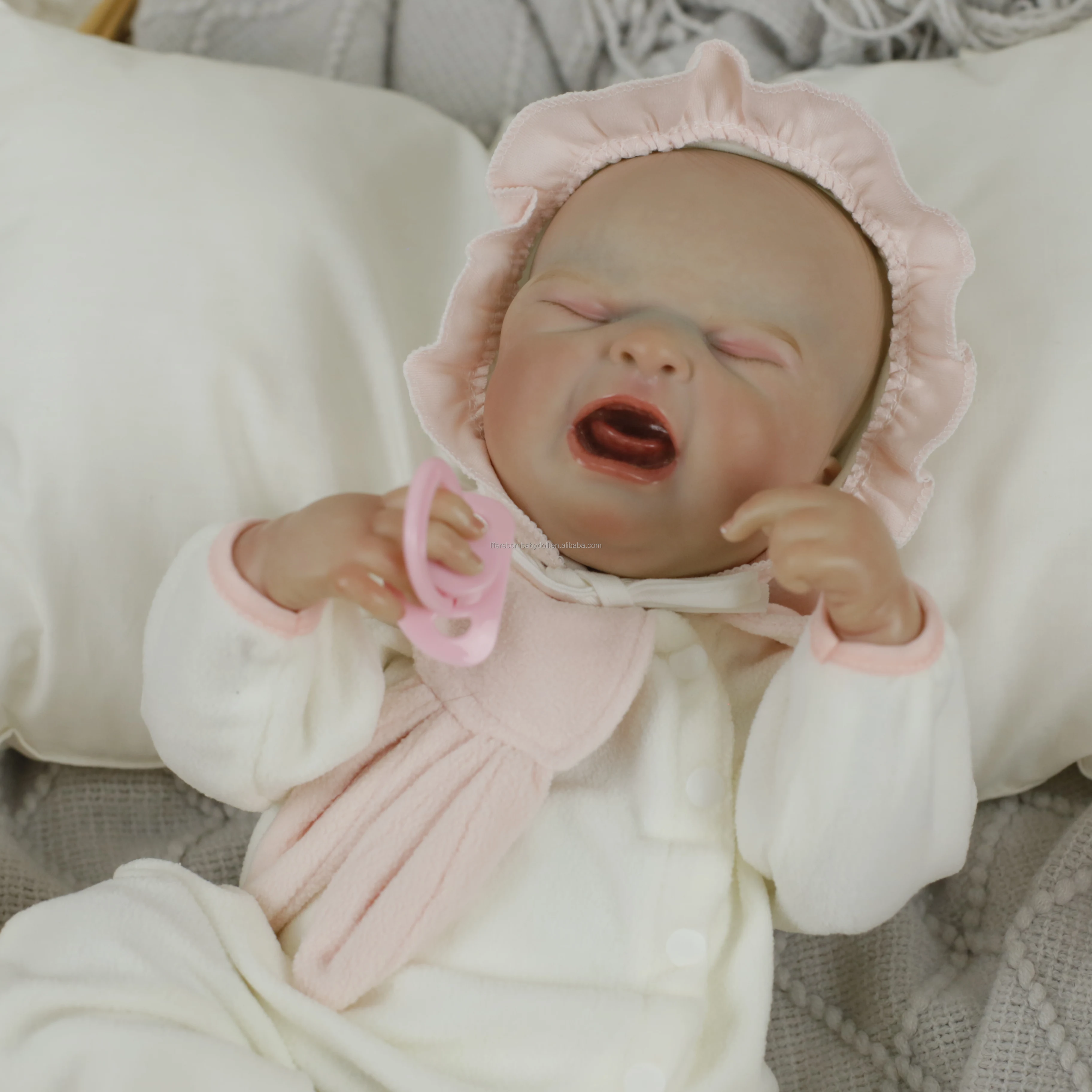 Lifereborn Realistic Lifelike Crying Newborn Dolls Silicone Baby Vinyl ...