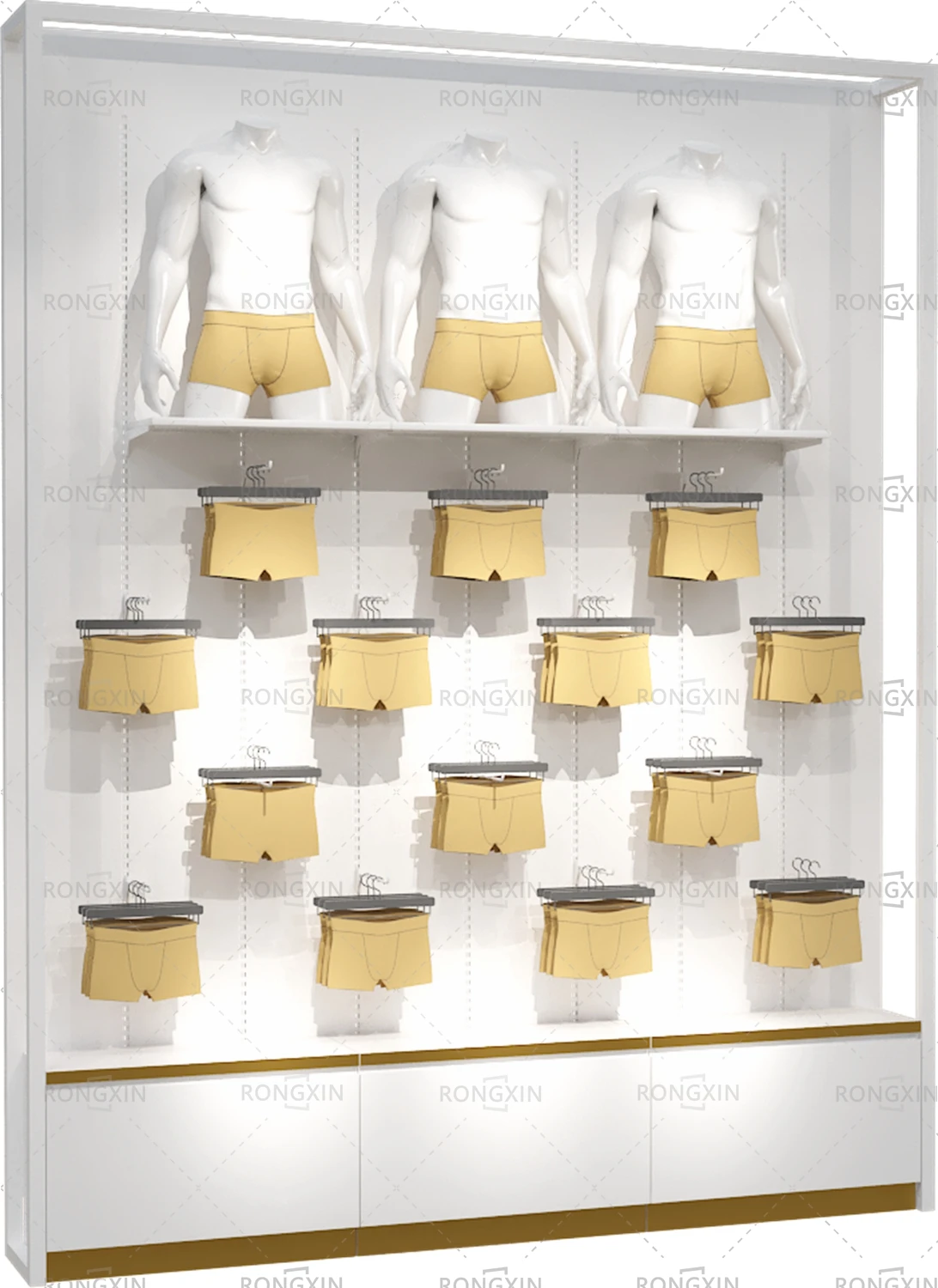 Fashion Retail Clothing Store Design - Underwear Display Stand