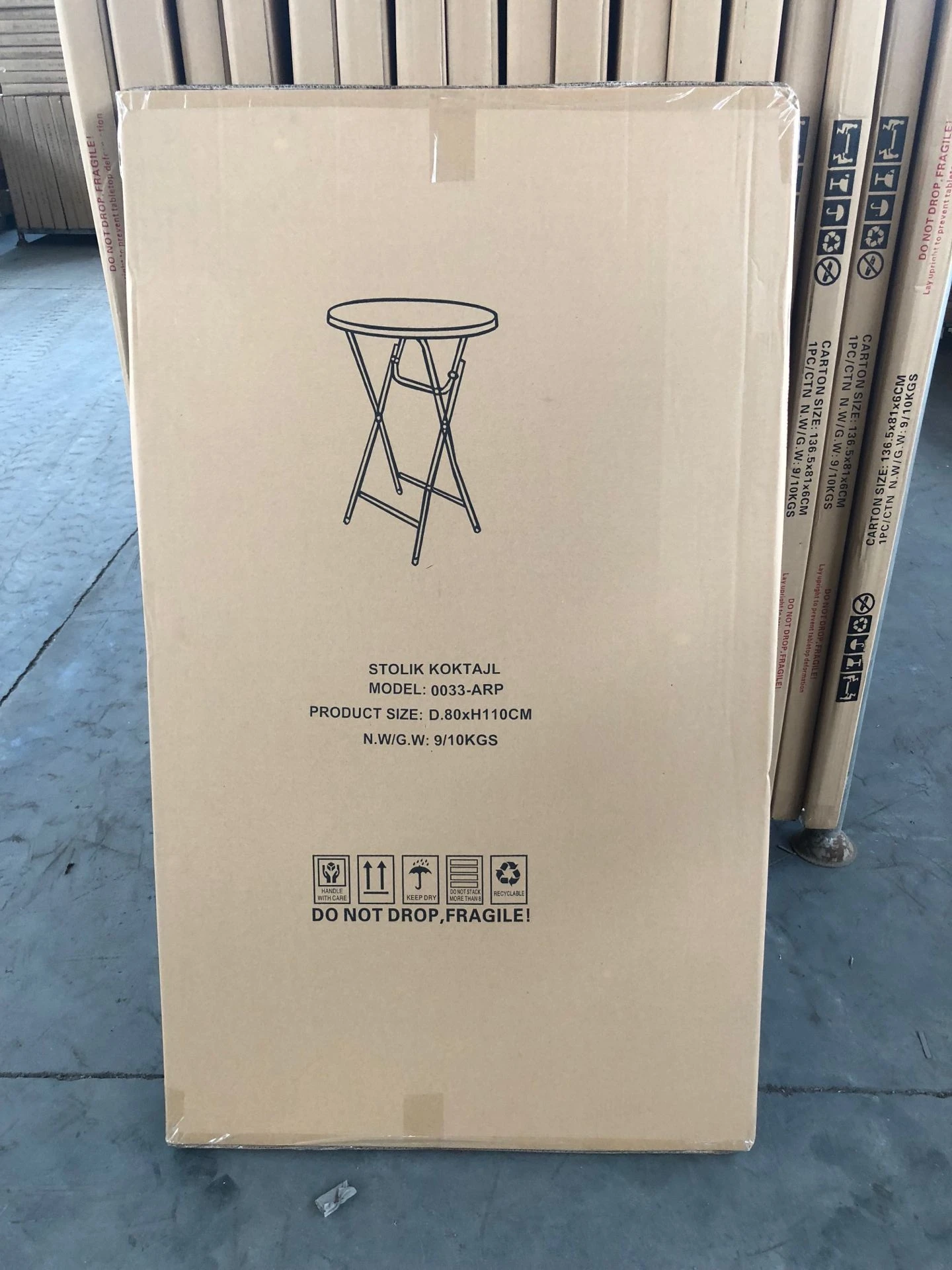 Best Price 80cm Round Plastic High Top Bar Table Supplier In China ...