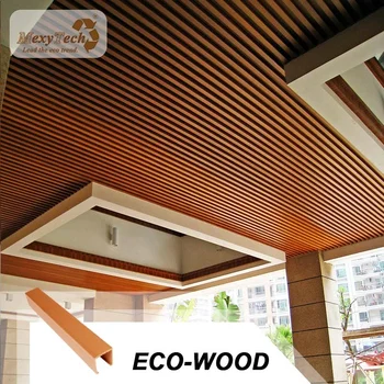 New Design Wpc Material Indoor Composite Wood Ceiling Panel - Buy Wpc ...