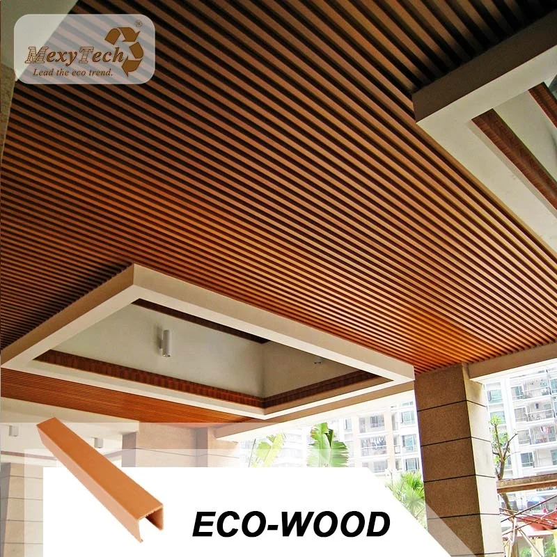 new design wpc material indoor composite wood ceiling panel| Alibaba.com