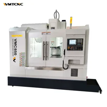 Vertical Cnc Milling Machine Vmc850 Fanuc Controller System Hight-speed Five-axis Machining ...
